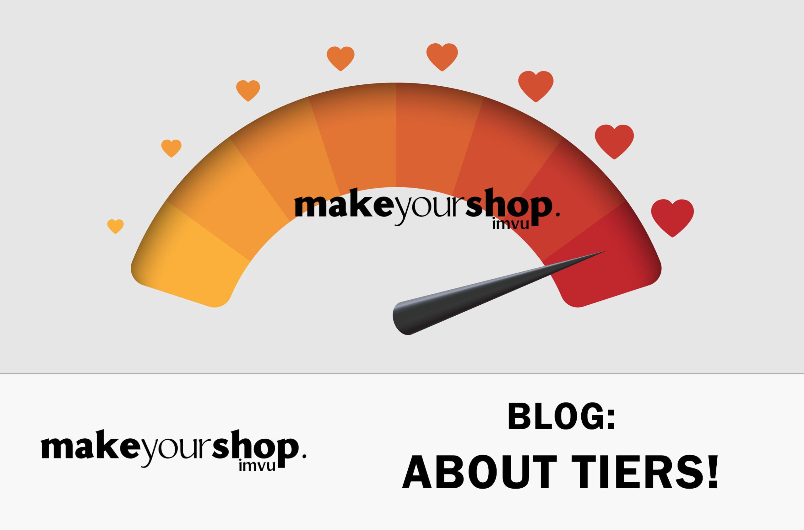 All about TIERS - Make your Shop IMVU